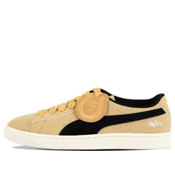 PUMA Nsc X Suede Tea Horse Trail Sneakers - Tan/black