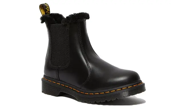 Dr. Martens 2976 Leonore Faux Fur Lined Chelsea Boots