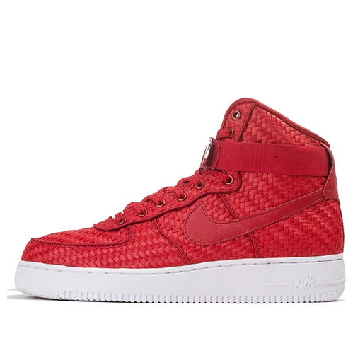 Nike Force 1 High '07 Lv8 Woven Sneakers - Red