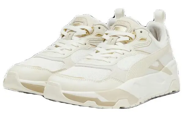 PUMA Trinity Sneakers - Warm White/snow/gray Gold