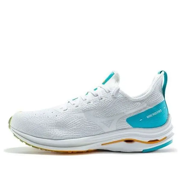 Mizuno Wave Rider Neo Running Shoes - White/blue