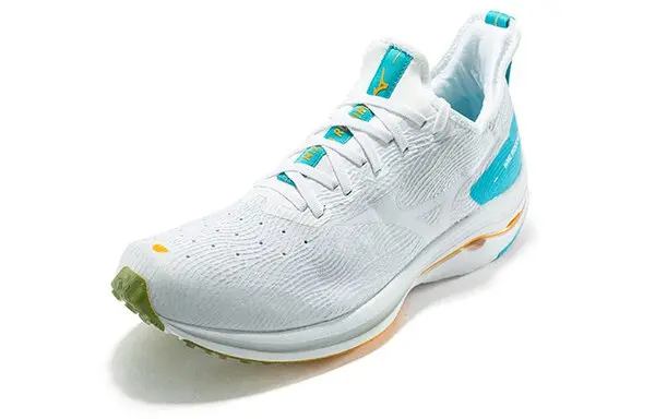 Mizuno Wave Rider Neo Running Shoes - White/blue