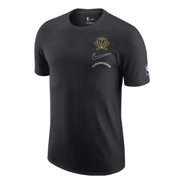 Nike Golden State Warriors Courtside City Graphic T-shirt 'black