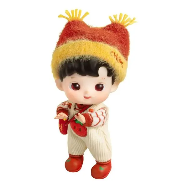 POP MART Hacipupu Little Foodie Action Figure Tomato French Fries - Multi-color