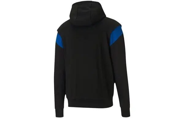 PUMA Ferrari Race Street Hoodie - Black/blue/yellow