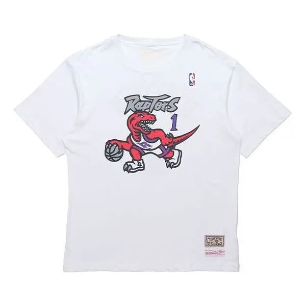 Mitchell & Ness X Nba Toronto Raptors T-shirt 'tracy Mcgrady 1 - White