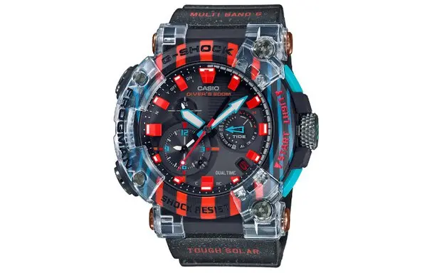 Casio G-shock Frogman 'translucent