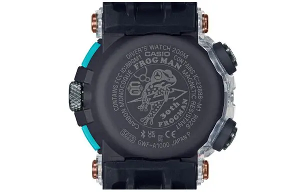 Casio G-shock Frogman 'translucent