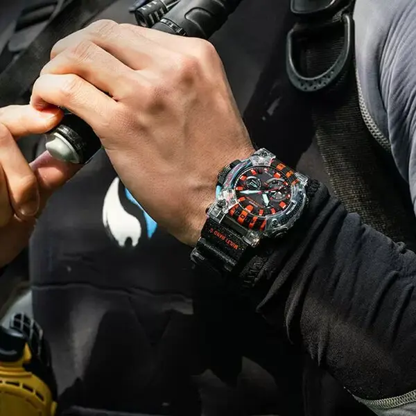 Casio G-shock Frogman 'translucent