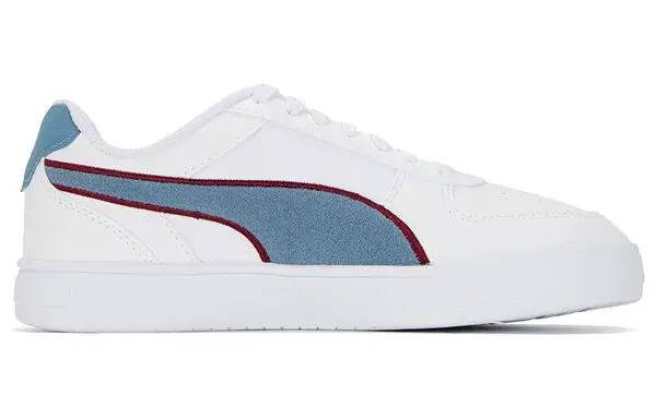 PUMA Caven Retro Prep Low Top Sneakers - Whiteblue