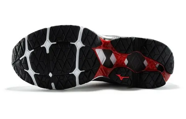 Mizuno Wave Creation Athletic Sneakers - Gray/red