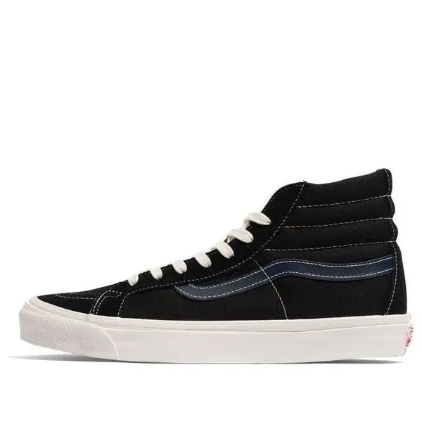 VANS Sk8-hi Lx Suede Canvas High Top Sneakers - Blue
