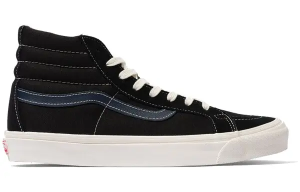 VANS Sk8-hi Lx Suede Canvas High Top Sneakers - Blue
