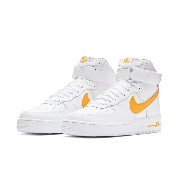 Nike Force 1 High '07 Sneakers - Yellow/white