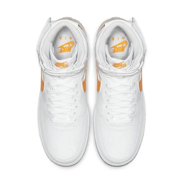 Nike Force 1 High '07 Sneakers - Yellow/white