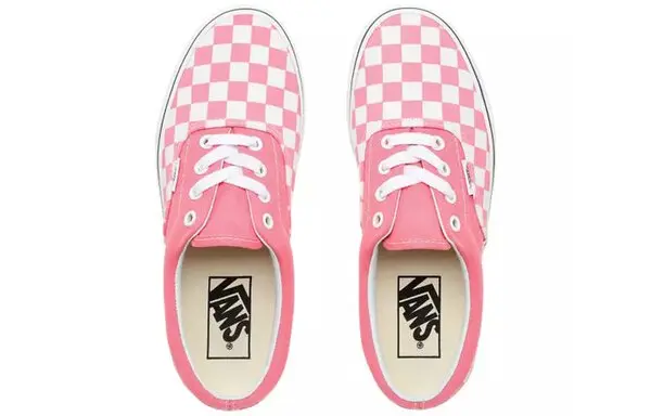 VANS Era Checkerboard Sneakers - Pink/blue