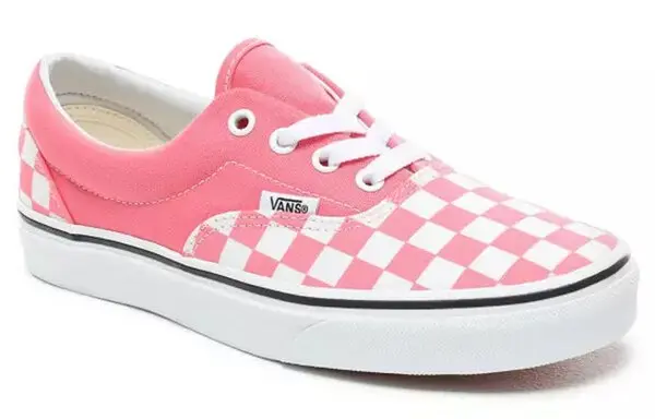VANS Era Checkerboard Sneakers - Pink/blue
