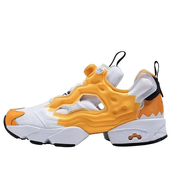 REEBOK Sanrio X Instapump Fury 'gudetama' Sneakers - Gold