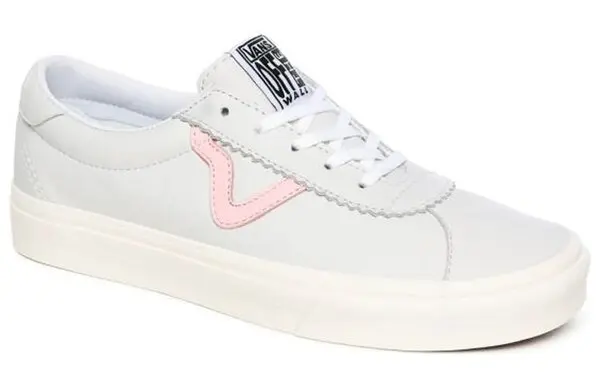 VANS Sport Soft Leather Low Top Sneakers - Blue