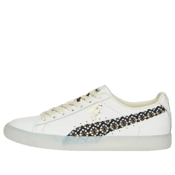 PUMA Clyde "summer Breeze" Sneakers - White/frosted Ivory