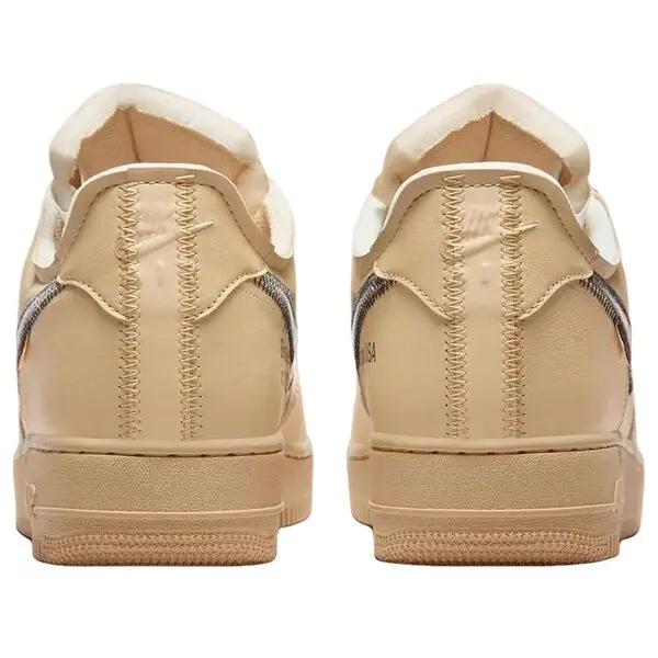 Nike Virgil Abloh X Force 1 "sesame - Sesame/metallic Silver/sesame