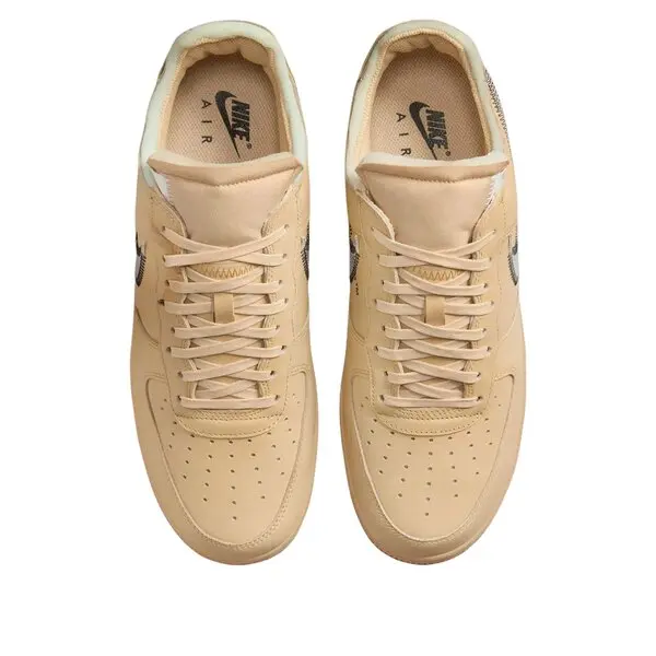 Nike Virgil Abloh X Force 1 "sesame - Sesame/metallic Silver/sesame