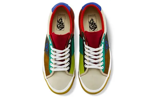 VANS Og Sid Lx Suede And Canvas Sneakers - Multi-color