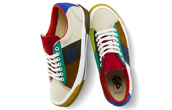 VANS Og Sid Lx Suede And Canvas Sneakers - Multi-color