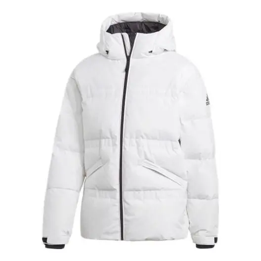 Adidas Cold.rdy Jkt Outdoor Sport Hood Down Jacket Male - White