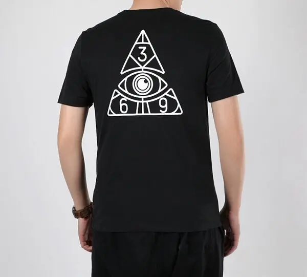 Nike Dri-fit Kyrie Logo Printed Tee - Black