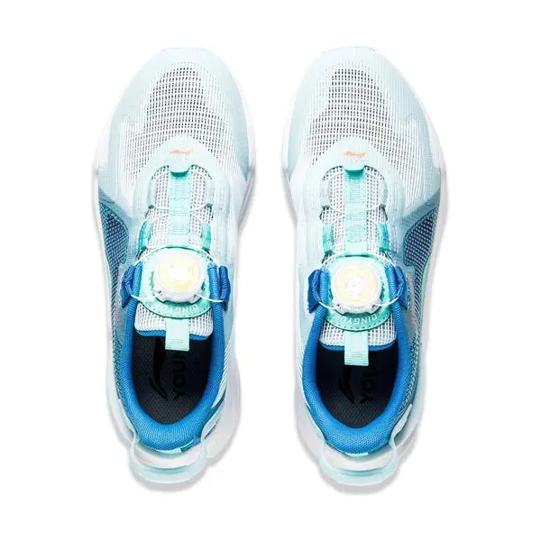LI-NING Dragon Jump V2 Sneakers - Mint Blue/white