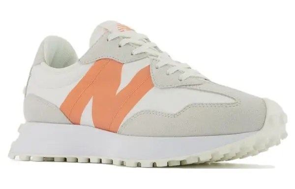 NEW BALANCE 327 Sneakers - Grey/orange