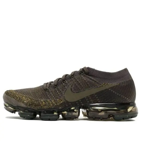Nike Nikelab Air Vapormax 'midnight Fog' Sneakers - Midnight Khakigreen
