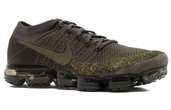 Nike Nikelab Air Vapormax 'midnight Fog' Sneakers - Midnight Khakigreen