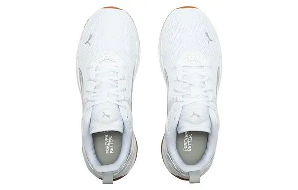 PUMA Stride Athletic Sneakers - White/silver