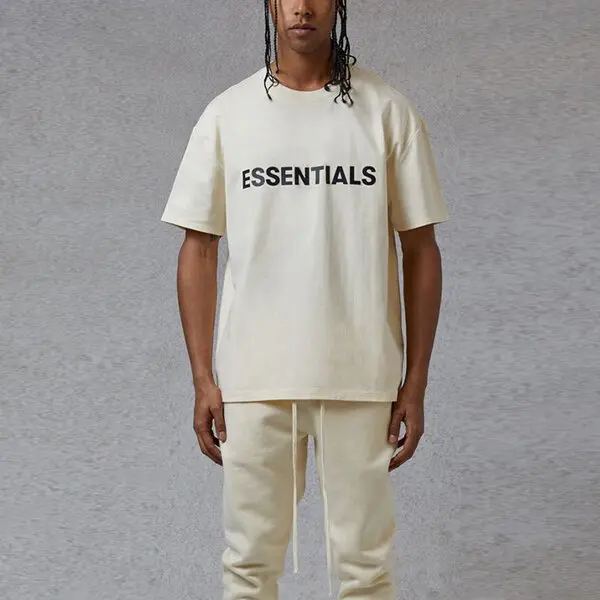 Fear Of God Ss20 Graphic Logo T-shirt - Creamy