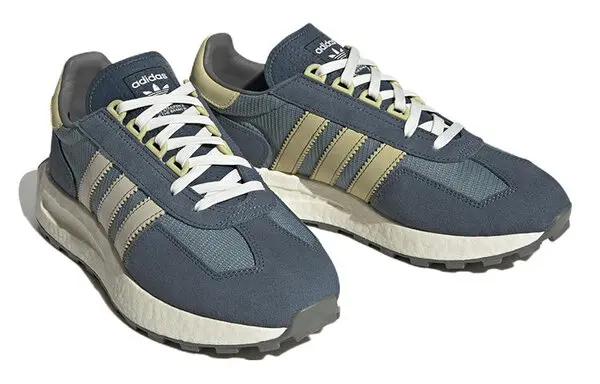Adidas Retropy E5 Low Top Sneakers - Blue/cream