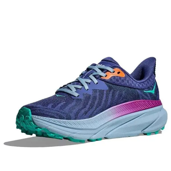 Hoka One One Challenger Trail Running Shoes - Evening Sky/drizzle
