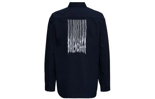Balenciaga Barcode Logo Shirt