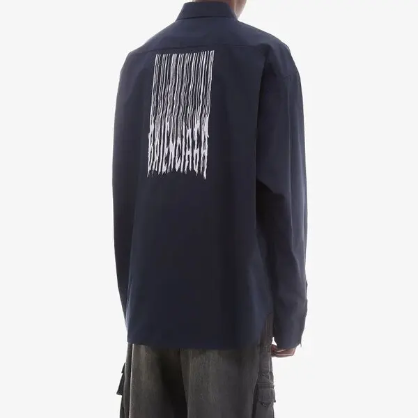 Balenciaga Barcode Logo Shirt