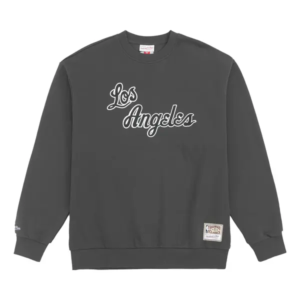 Mitchell & Ness X Nba La Lakers Sweatshirt - Dark Grey