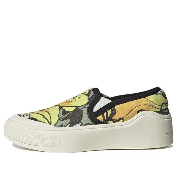 Adidas Stella Mccartney Court Slip-on Sneakers - Green