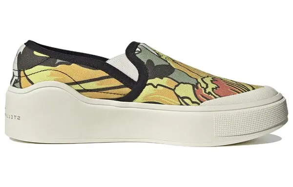 Adidas Stella Mccartney Court Slip-on Sneakers - Green