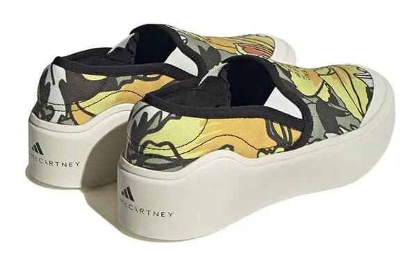 Adidas Stella Mccartney Court Slip-on Sneakers - Green