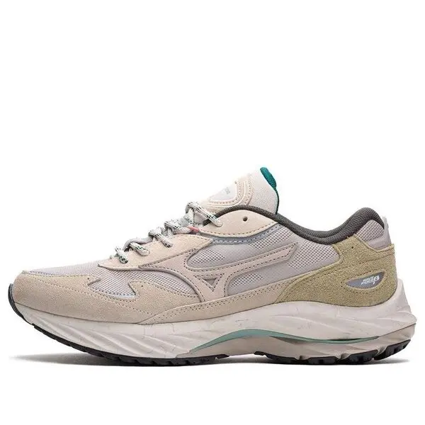 Mizuno Wave Rider Beta "nomad Pack" Sneakers - Silver Cloud/white Sand/cedar