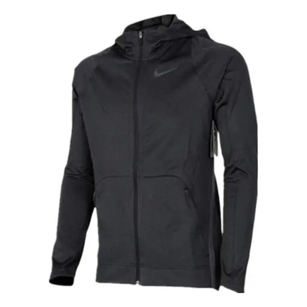 Nike Zip-up Hooded Jacket With Logo Detail
