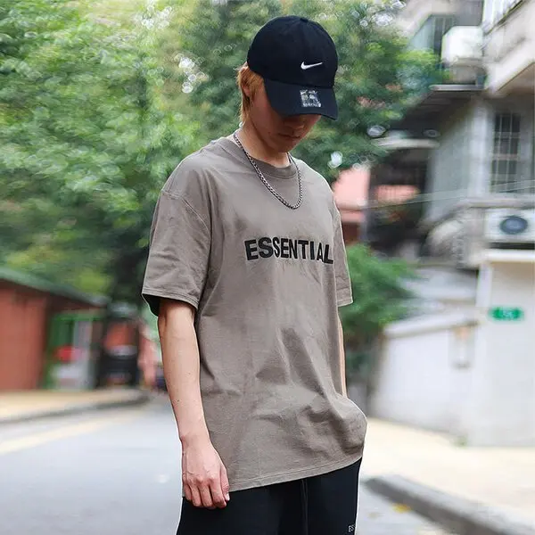 Fear Of God Ss20 Graphic Logo T-shirt 'charcoal