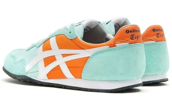 Onitsuka Tiger Serrano Athletic Sneakers - Mintgreen Orange