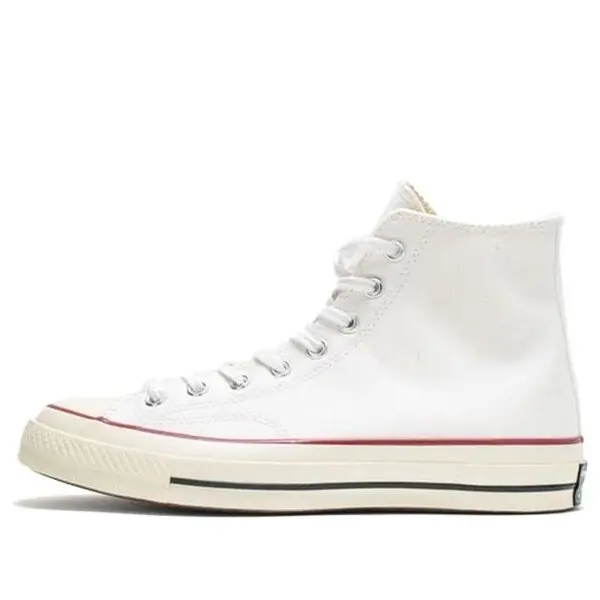 CONVERSE Chuck 70 Hi Sneakers - White/red