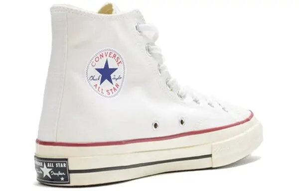CONVERSE Chuck 70 Hi Sneakers - White/red